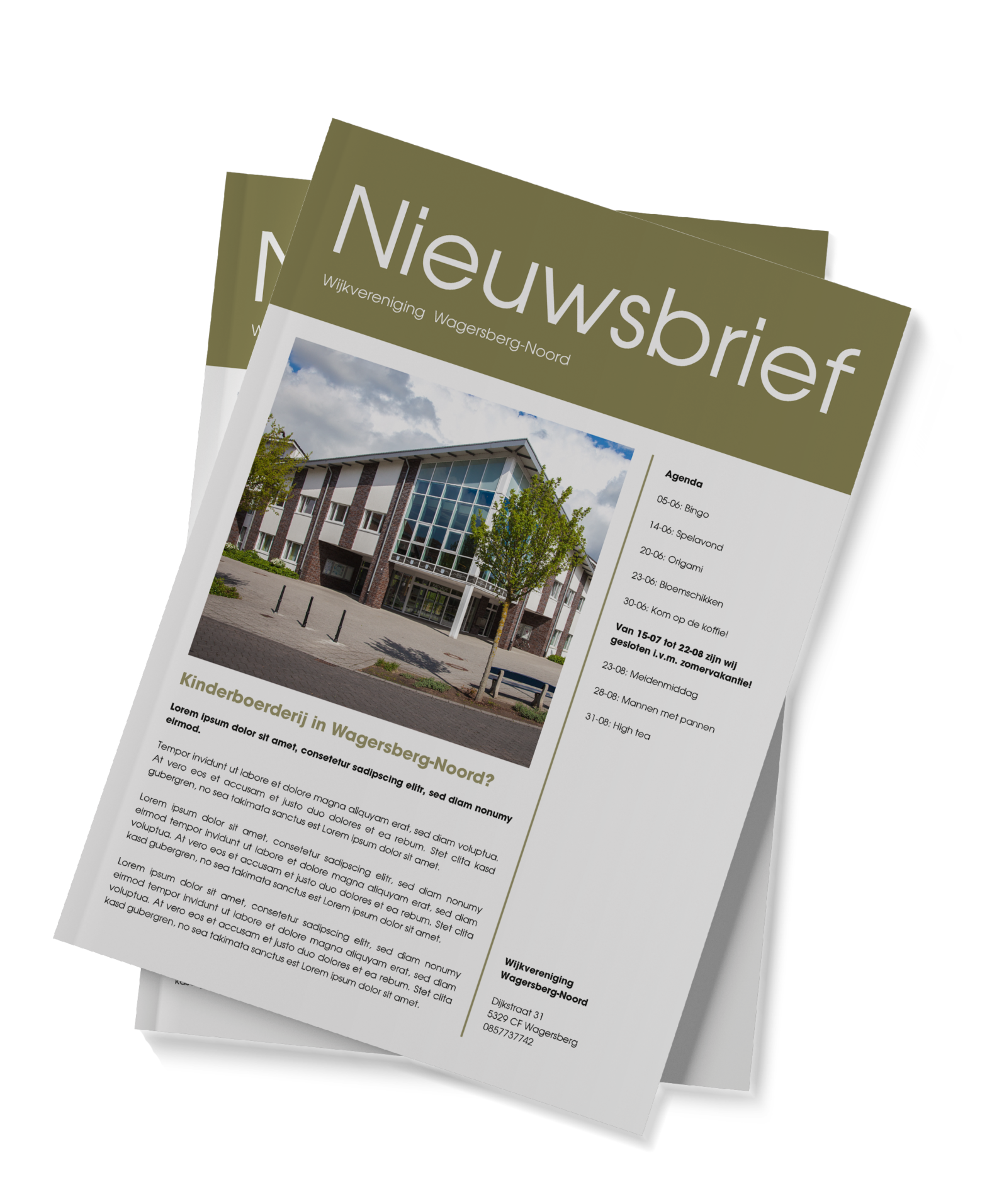 nieuwsbrief ontwerpen & drukken: eenvoudig, simpel en goedkoop