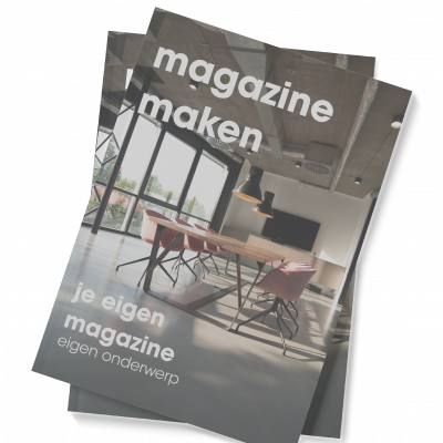 magazine laten drukken in kleine oplage: goedkoop & snel
